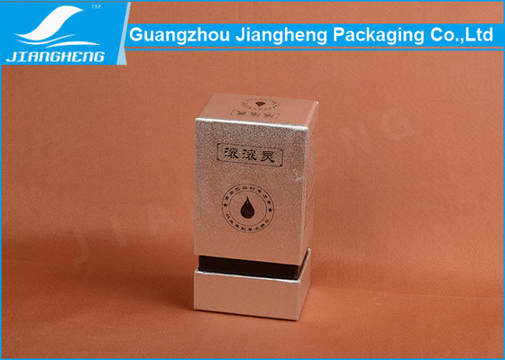 Rectangle Lid Separated Small Perfume Packaging Boxes With Black EVA Padding