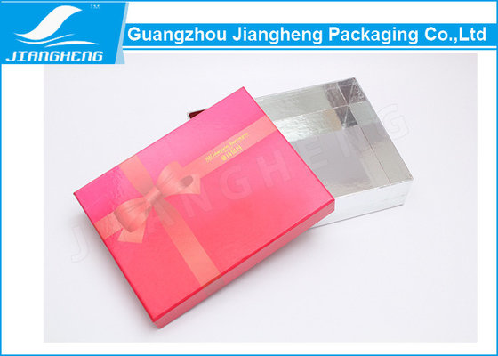 Cardboard Luxury Printed Paper Cosmetics Gift Boxes With Plastic Tray SGS