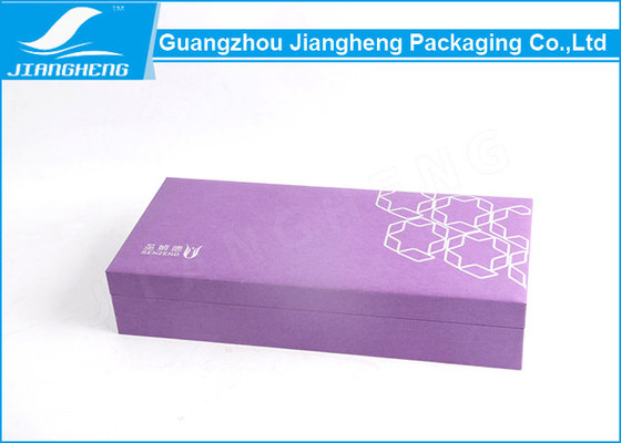 Customized Cosmetic Art Paper / Cardboard Packaging Boxes With White EVA Insert