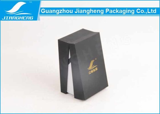 Handmade Luxury Perfume Packaging Boxes with Soft Black Paper Decoration