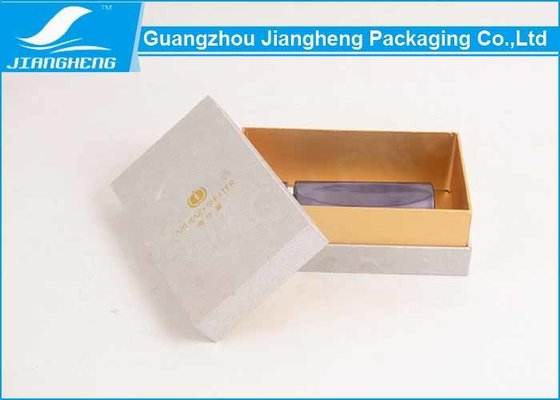 Lid / Based Styled Beautiful Glitter Paper Cosmetics Box Packaging With Logo