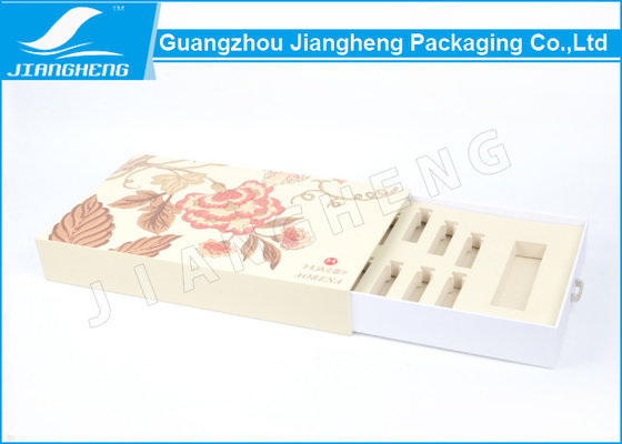 EM Drawer Gift Boxes / Cosmetic Packaging Boxes LOGO Printing Matte Surface