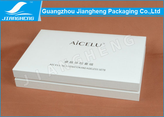 Custom Cosmetic / Makeup Set Cardboard Packaging Boxes Hot Stamping With EVA