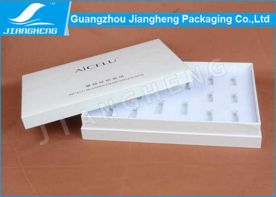Custom Cosmetic / Makeup Set Cardboard Packaging Boxes Hot Stamping With EVA
