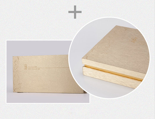 Hot Stamping Cosmetic Packaging Boxes Gold Gift Environmentally Friendly Packaging