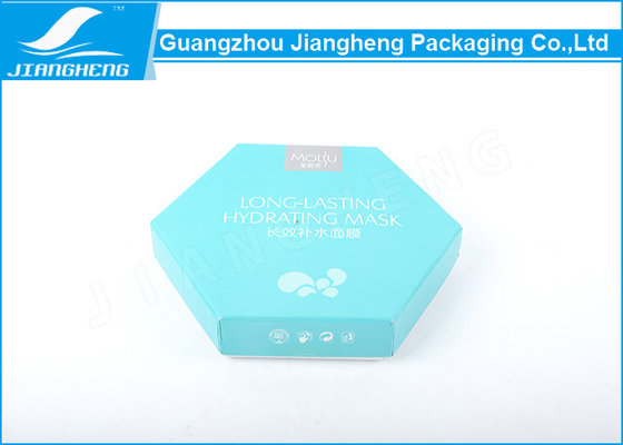Lid And Based Hexagon Shape Essential Oil Gift Packaging Boxes With Magnet