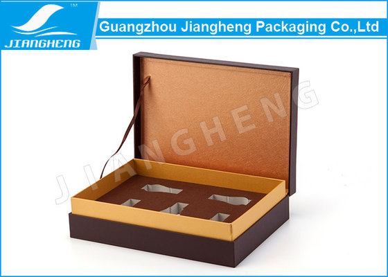Hot Stamping Perfume Essential Oil Packaging Boxes Foldable Lightweight