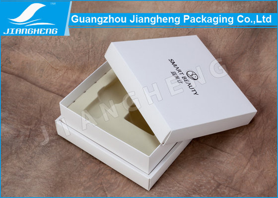 Handmade Luxury Cosmetic Packaging Boxes / Storage Box With White EVA Insert