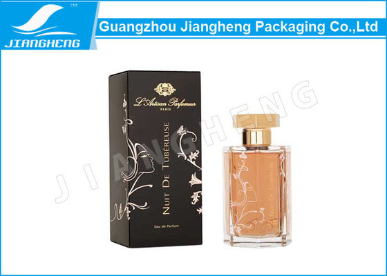 Handmade Printing Cosmetic Perfume Packaging Boxes FSC Approval Hot Stamping