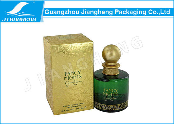 Handmade Printing Cosmetic Perfume Packaging Boxes FSC Approval Hot Stamping