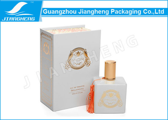 Custom Shape / Style Perfume Packaging Cardboard Rigid Boxes Eco - Friendly