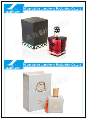 Perfume Small Size Packaging Base And Lid Cardboard Boxes Glossy Lamination