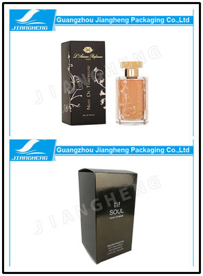 Perfume Small Size Packaging Base And Lid Cardboard Boxes Glossy Lamination