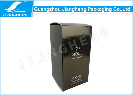 Perfume Small Size Packaging Base And Lid Cardboard Boxes Glossy Lamination