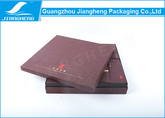 Logo Hot Stamping Tea Gift Boxes Cardboard Paper Empty Luxury Tea Box Recycled
