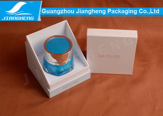 Offset Printing Paper Cosmetic Packaging Boxes , Skin Care Cream Packing Boxes