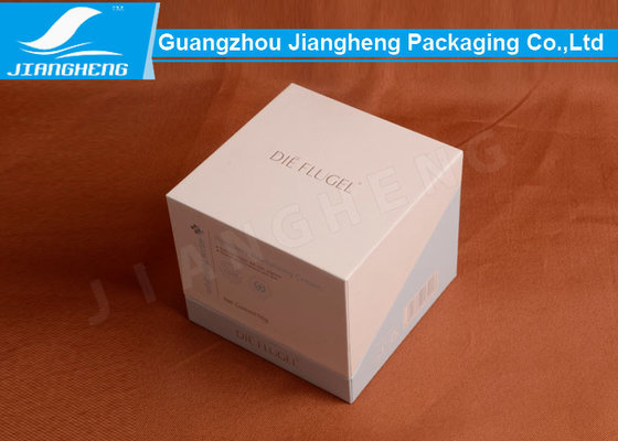 Offset Printing Paper Cosmetic Packaging Boxes , Skin Care Cream Packing Boxes