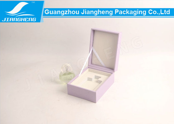 Empty Perfume Cardboard Paper Packaging Boxes with Different Inner Tray Customized