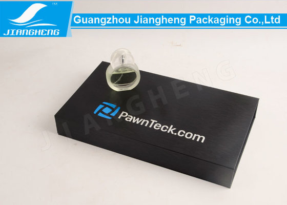Black Paper Perfume Sets Storage Box Paperboard Gift Boxes Offset Printing