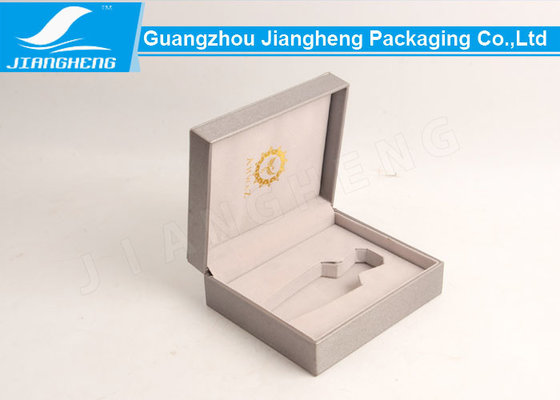 Glossy Lamination Luxury Leather Perfume / Fragrance Gift Boxes With Lids
