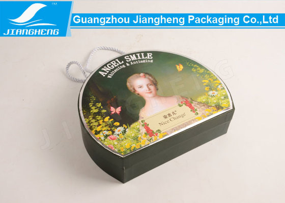 Print Matt / Glossy Lamination Cardboard Packaging Boxes For Skin Care Gift Set