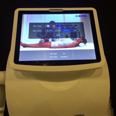 Vacuum Unwanted Hair Removal Machine , Beauty Salon Equipment With Two Handles