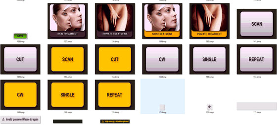 Scars Removal Dermatological Co2 Fractional Laser Machine With Touch Screen