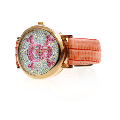 Fashion Leather Band Analog Quartz Watch , Waterproof Wrist Watch