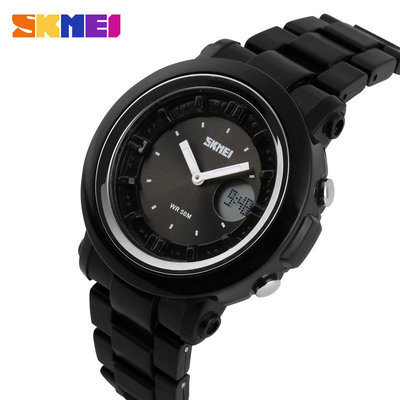 Shock Resistant SKMEI Dual Time Japan Movement Digital Analog Sport Watches