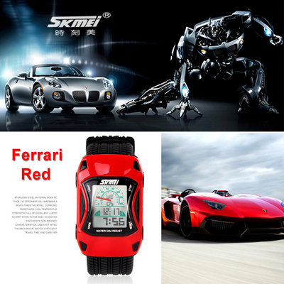 Japanese Battery Powered LCD Analogue Watch With Daily Alarm, Hourly Chime