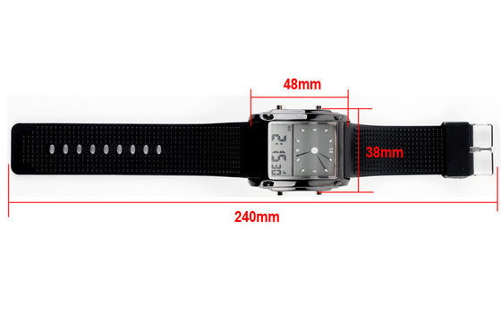 Water Resistant LCD Analogue Watch 