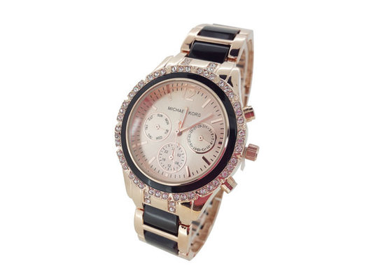 Analogue Watch SR626SW Battery Quartz Watches With Bling Bezel