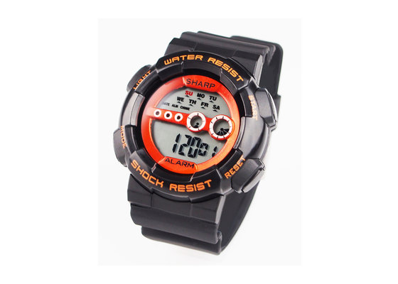 30M Water Resistant LCD Analog Boys Digital Sports Watch Japan Movt