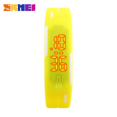 Vogue Silicone Bracelet Watch , Waterproof Touch Custom Rubber Bracelet