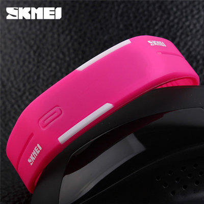 Unisex Stylish Thin LED Digital Wrist Watch Multifunction Bright Backlight