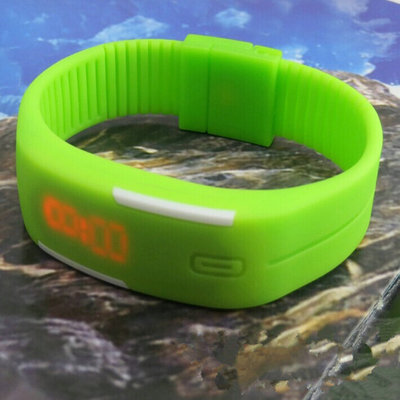 Fashion Silicone Mens Touch Screen Led Digital Sports Wrist Watch