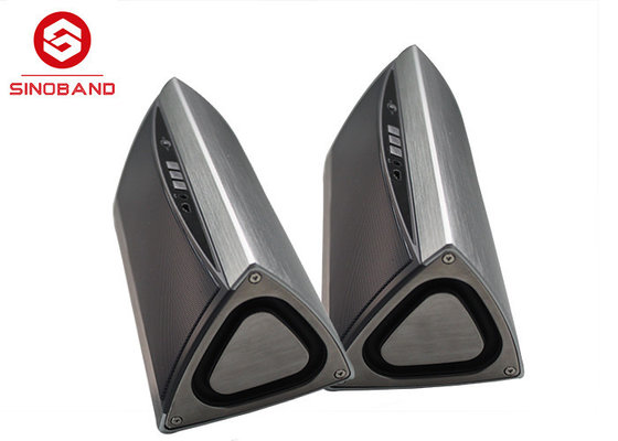 Aluminium Alloy Hands Free 3D surround Bluetooth Desktop Speakers Music Player