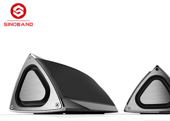 Aluminium Alloy Hands Free 3D surround Bluetooth Desktop Speakers Music Player