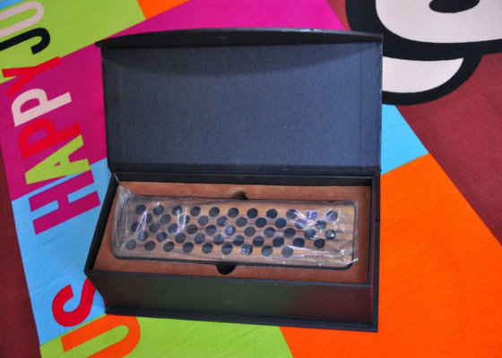 Wireless wooden Stereo Bluetooth speaker , portable rechargeable bluetooth speaker