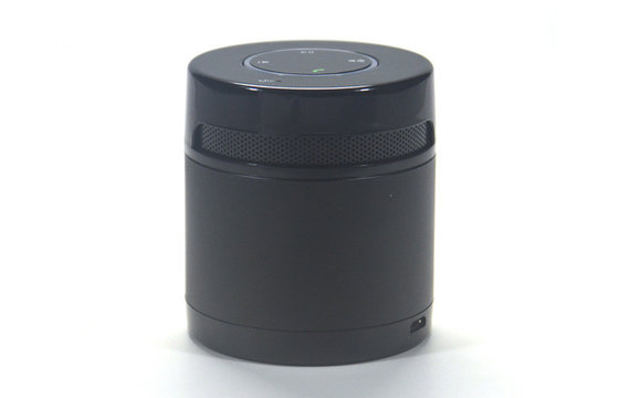 Hand Free Metal Shell Durable Round Wireless Mini Bluetooth Speaker