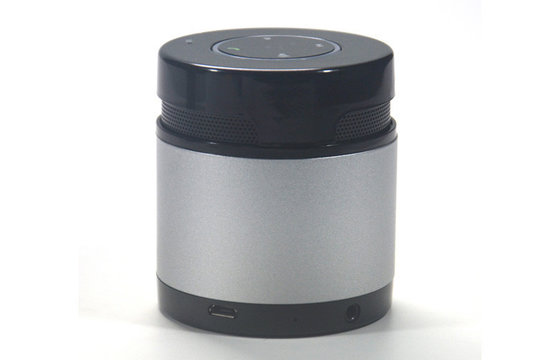Hand Free Metal Shell Durable Round Wireless Mini Bluetooth Speaker