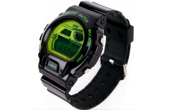 Waterproof Digital Wrist Watch Women Daily Alarm LCD Sport Watches