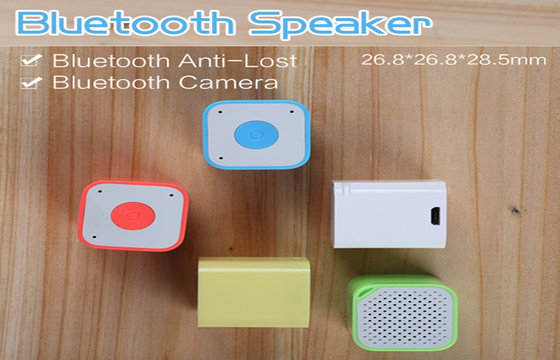 Mini Portable Smart Bluetooth Speaker With Bluetooth Anti-lost / Camera