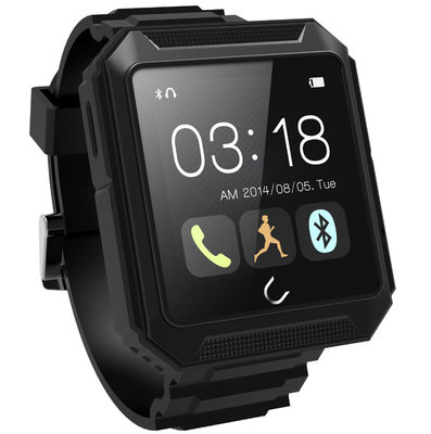 Multi - function IP68 Waterproof internet Bluetooth Smart Watch with Compass , SMS , MMS