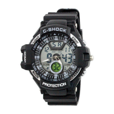 Silicone Kids Multifunction Digital Watches / Cool Sport Watches With G-Shock