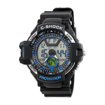 Silicone Kids Multifunction Digital Watches / Cool Sport Watches With G-Shock