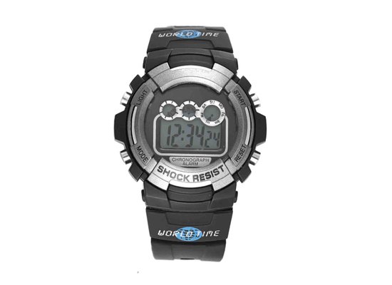 Unisex Electronic LCD Digital Sport Stop Watch With Chronograph Customized
