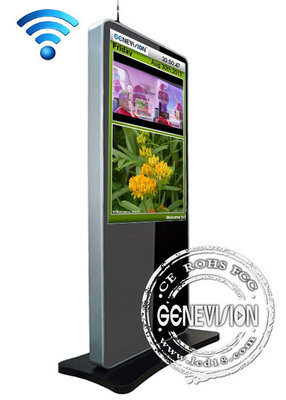 4000:1 Contrast Ratio 46 inch kiosk lcd Digital Signage with 3g