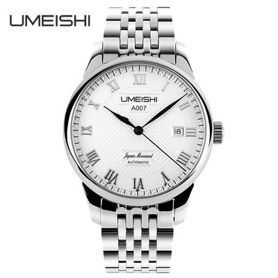 Cusomized Japanese Movement Hard Glasses Wrist Watch For Businessman