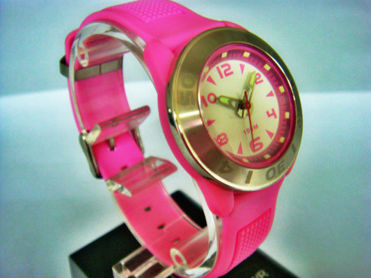 Stainless Steel Quartz Women Analog Watch / 100M Water Resistant Watches